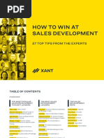 Sandler Sales Methodology Manual | PDF | Sales | Attitude (Psychology)