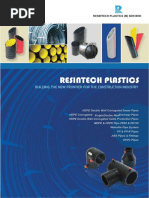 DR9 HDPE Pipe Data Sheet | PDF