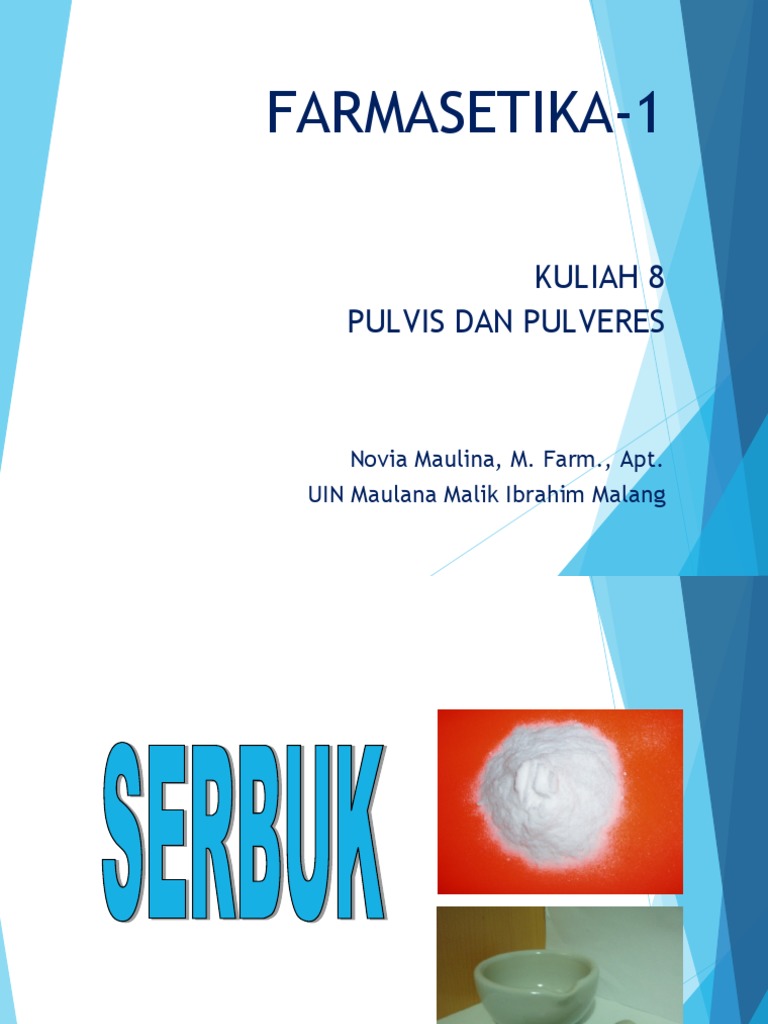Panduan Lengkap Serbuk Farmasi | PDF | Memasak, Makanan, & Anggur ...