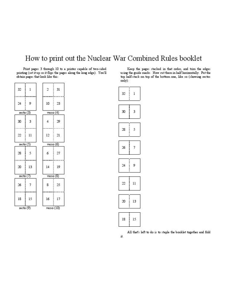 Nuclear War Combined Rules 1.50 TSP | PDF | Missile | Nuclear Warfare