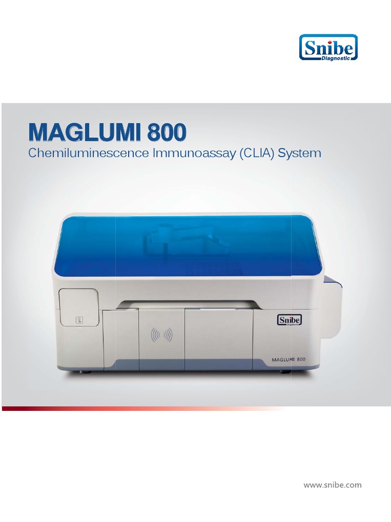 Maglumi 800 CLIA System Overview | PDF | Immunoassay | Sodium Hydroxide