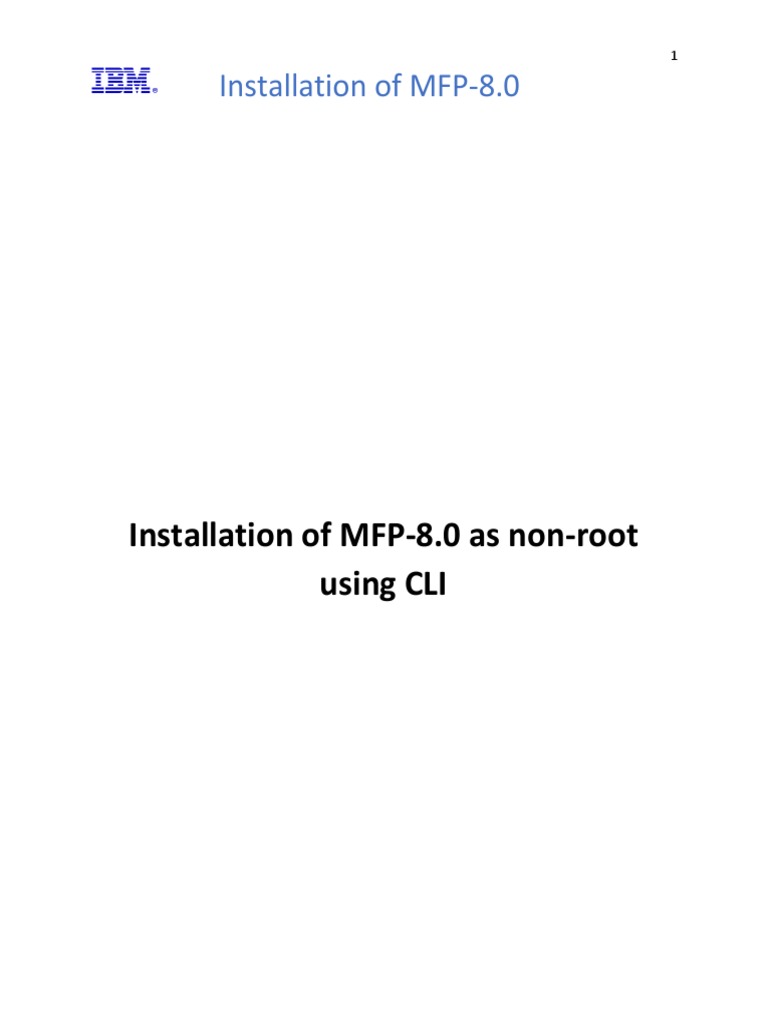 Installation of MFP-8.0 | PDF | Eclipse (Software) | Java (Programming Language)