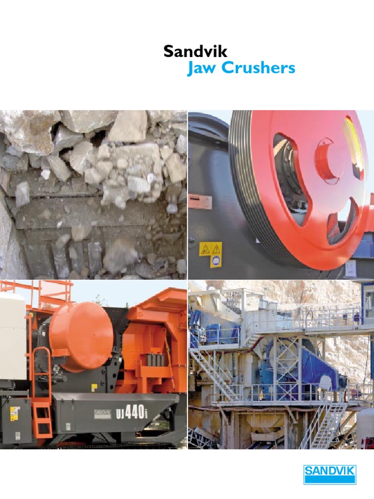 Sandvik Jaw Eng PDF | PDF | Bearing (Mechanical) | Welding