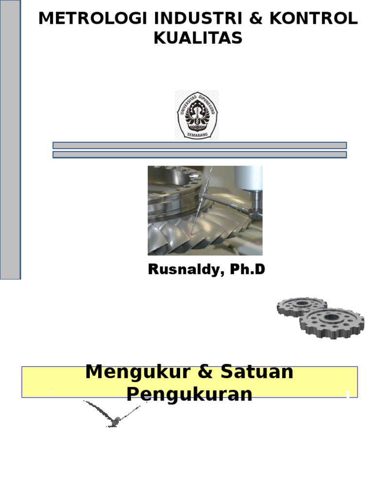 Week 4 - Pengukuran & Prinsip Kerja Alat Ukur | PDF