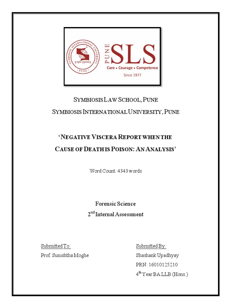 Forensic Research Paper | PDF | Autopsy