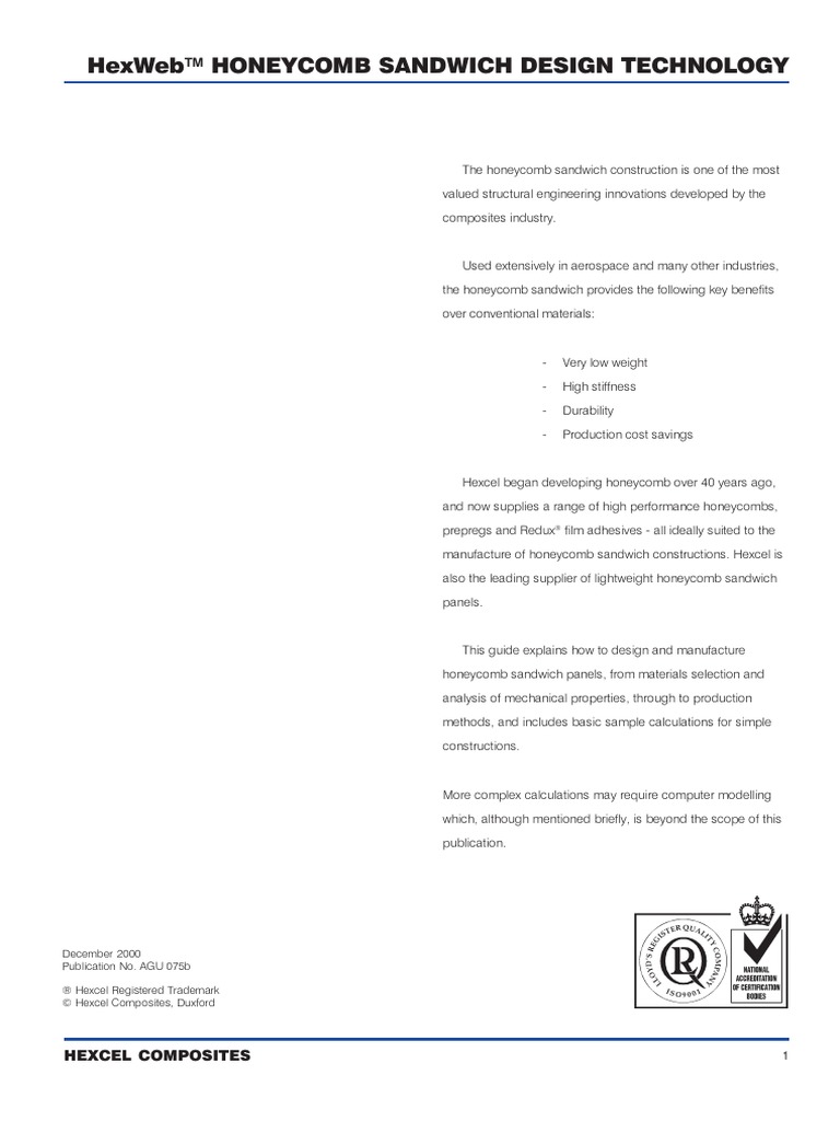How Honeycomb Provides Strength PDF | PDF | Bending | Composite Material
