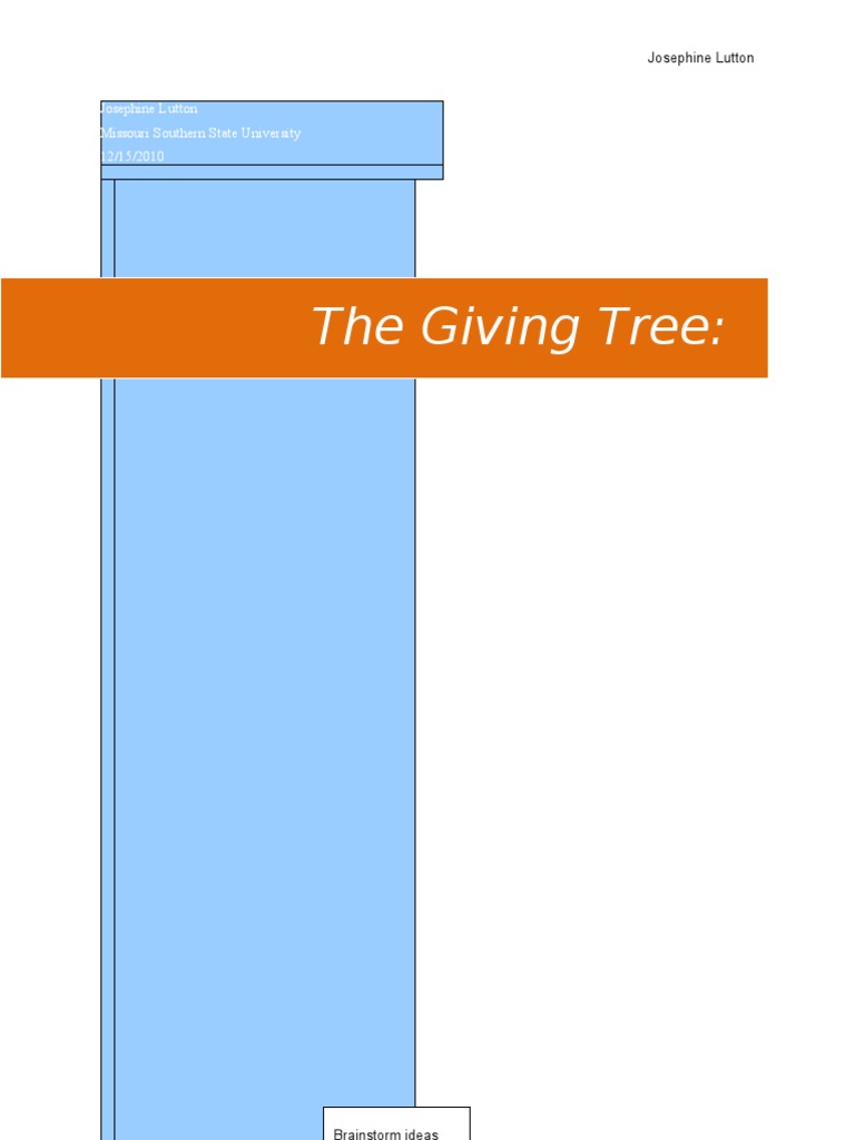 The Giving Tree Literature Unit Plan | PDF | Phonics | Reading (Process)