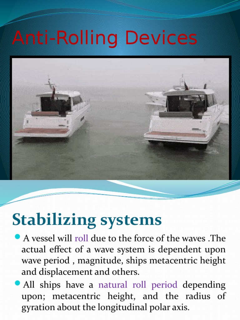 Anti-Rolling Devices | PDF | Hull (Watercraft) | Ships