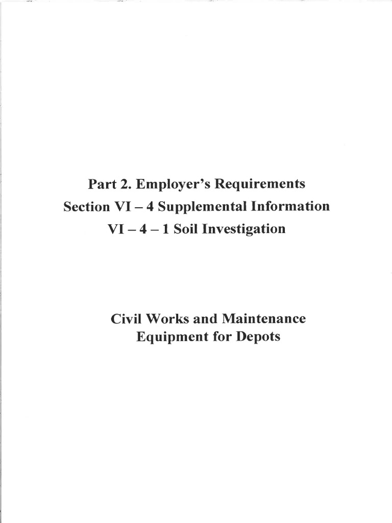 Geotech Sample | PDF