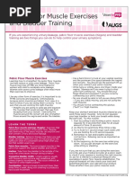 Bladder Training | PDF | Urinary Incontinence | Health Sciences