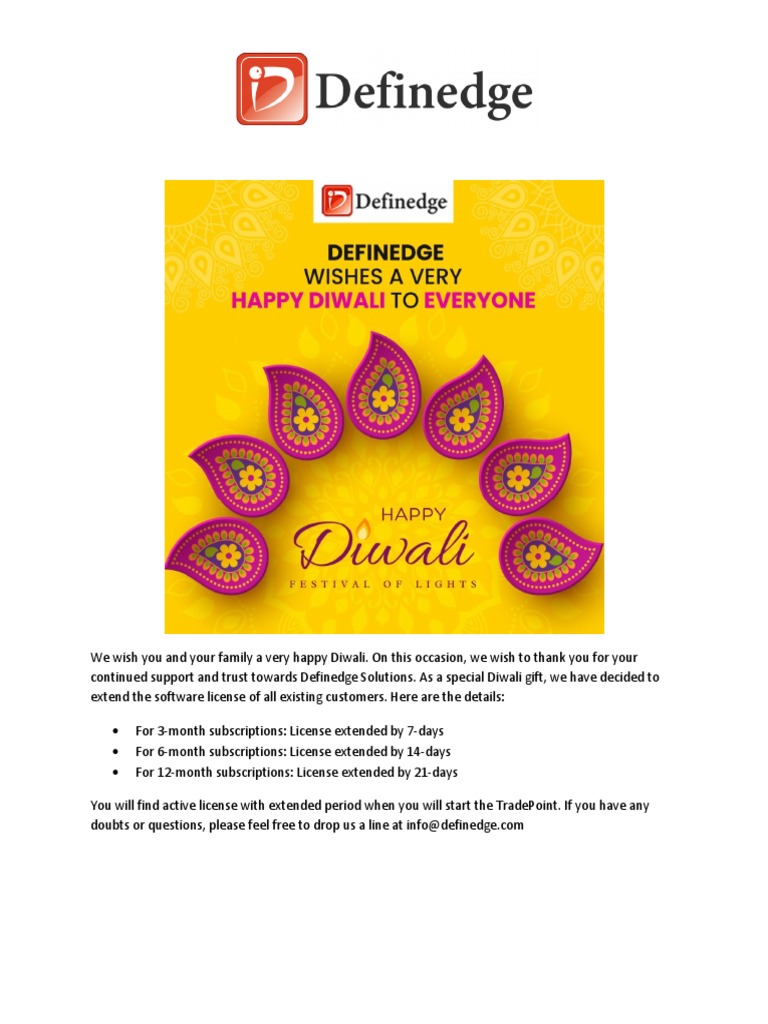 Definedge Diwali Newsletter | PDF | Financial Analyst | Market Trend