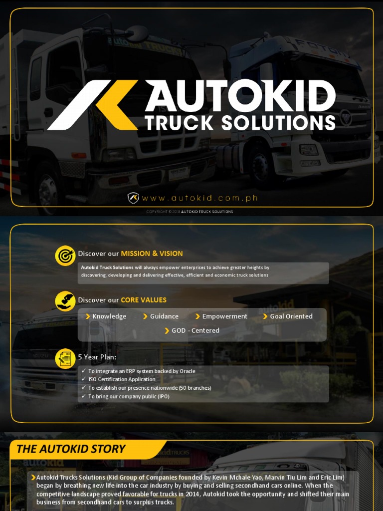 Autokid Company Profile | PDF | Economies | Business