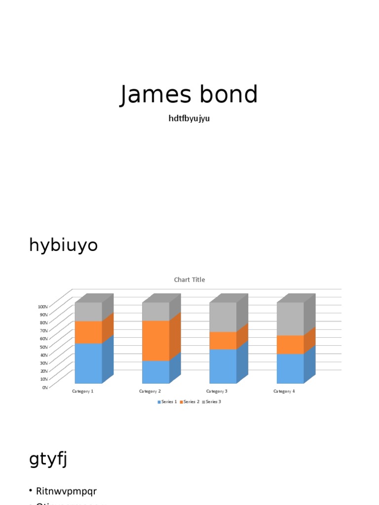 James Bond Data Analysis Report | PDF