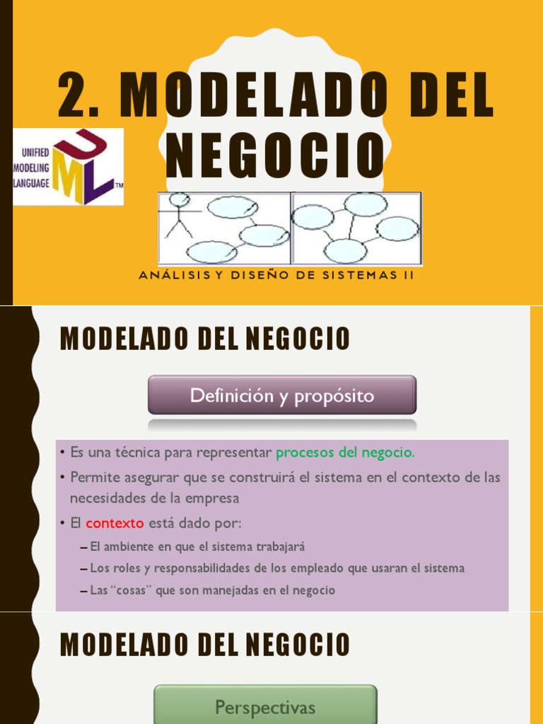 2.modelado Del Negocio | PDF | Caso de uso | Cadena de valor