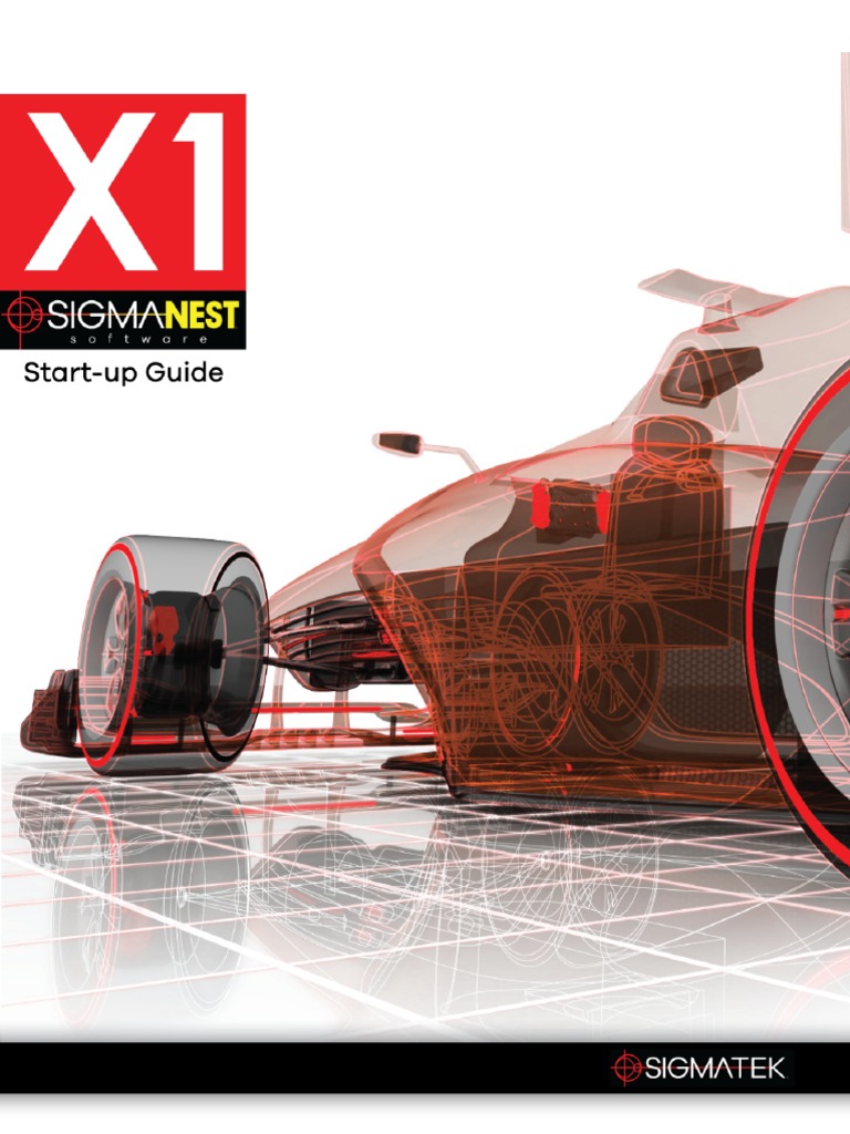 SigmaNEST StartUp Guide | PDF | Microsoft Sql Server | Installation (Computer Programs)