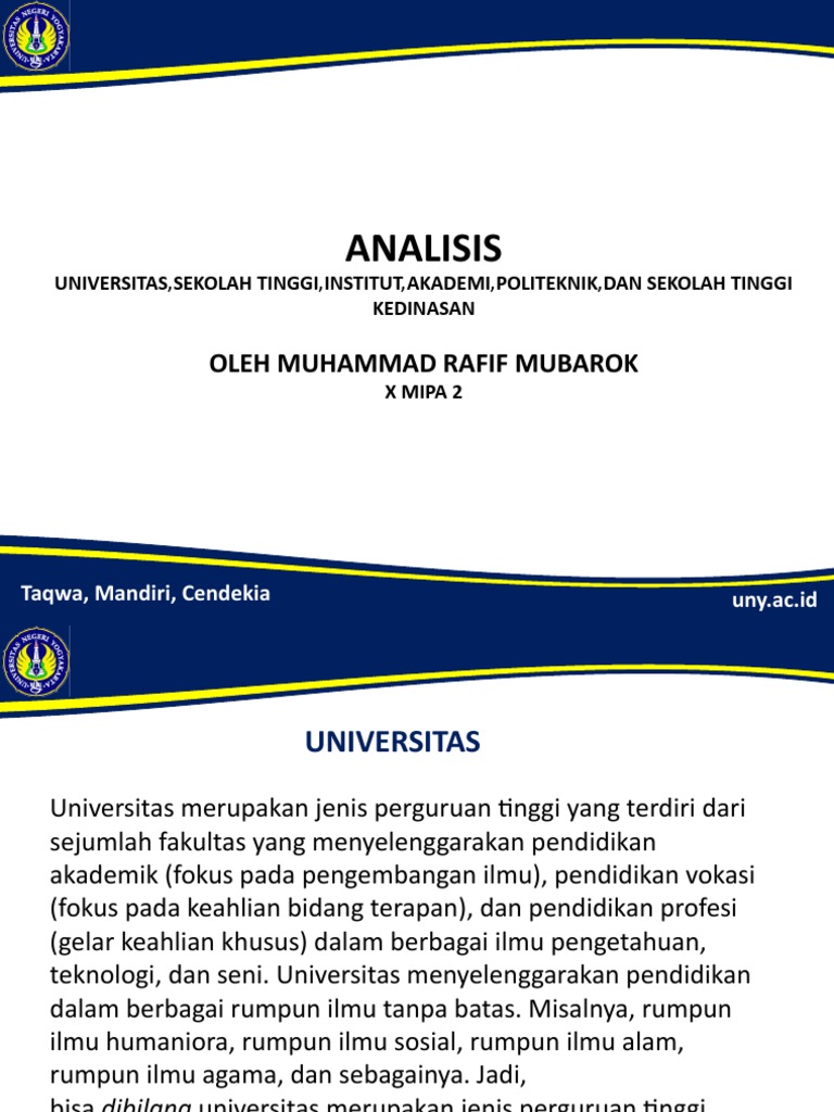 UNY Template Univ | PDF | Ilmu Sosial | Perjalanan