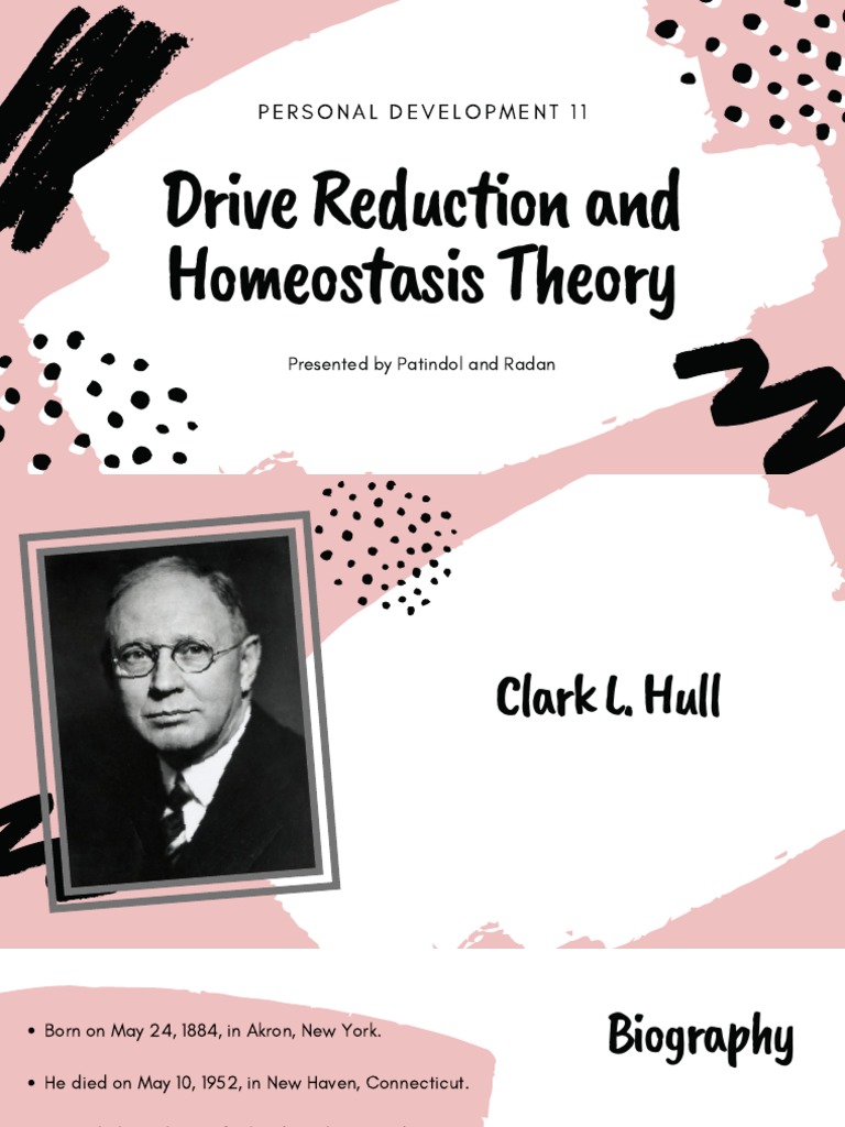 Hull's Drive Reduction and Homeostasis Theory | PDF | Metaphysics Of ...