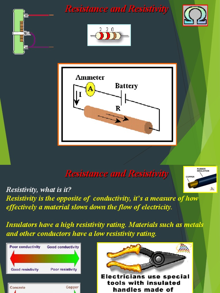 Resistivity | PDF | Electrical Resistivity And Conductivity ...
