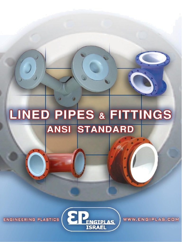 Lined Pipes and Fittings | PDF | Pipe (Fluid Conveyance) | Chemical ...