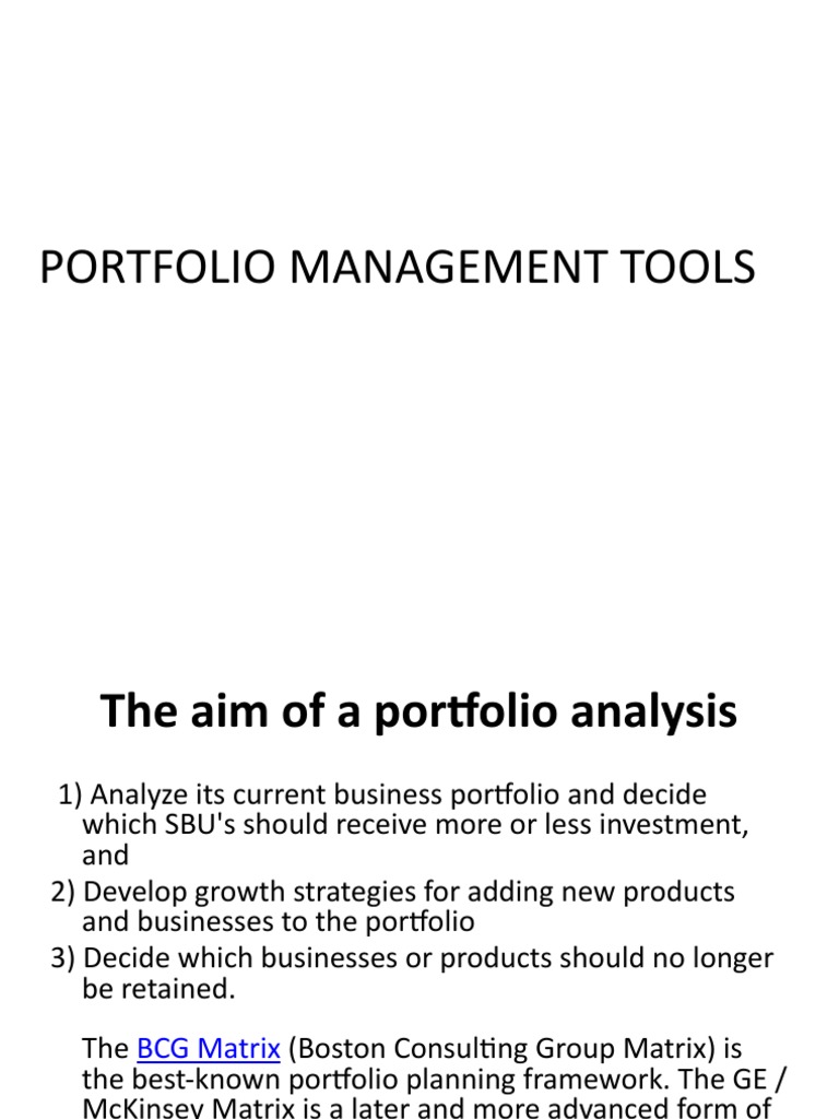 GE and Shell's Matrix | PDF | Market (Economics) | Business