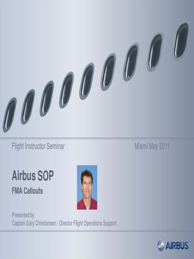 Airbus SOP | PDF | Cockpit | Airbus