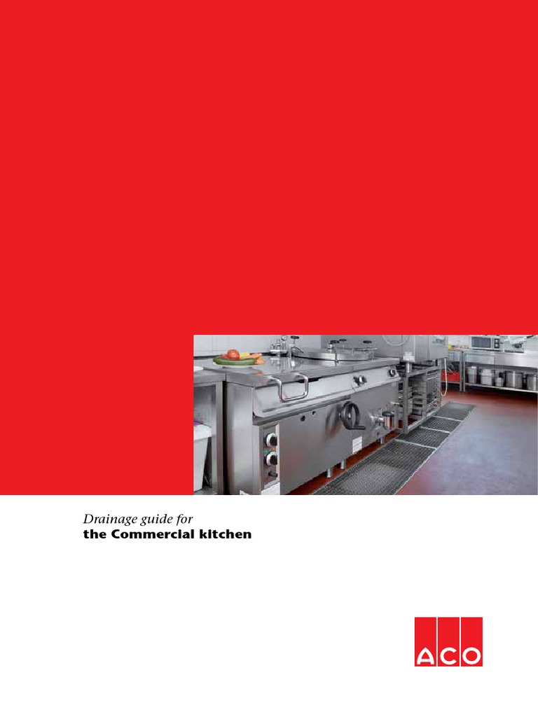 ACO Drainage Guide For The Commercial Kitchens | PDF | Refrigerator ...