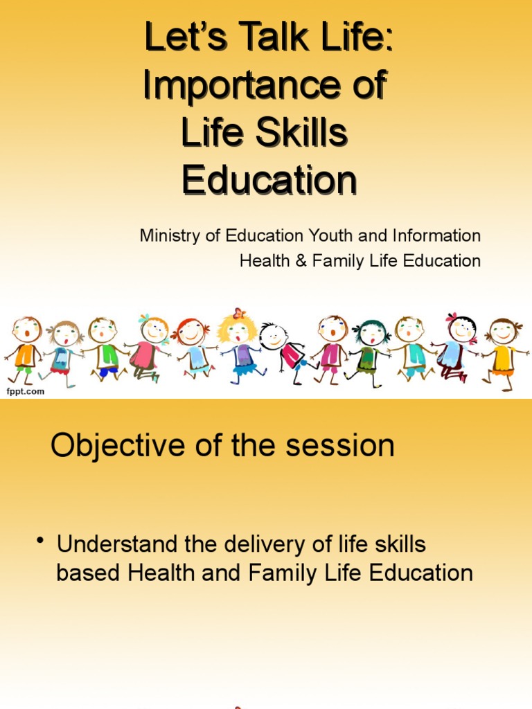 Understanding Health & Family Life Education | PDF | Educational ...