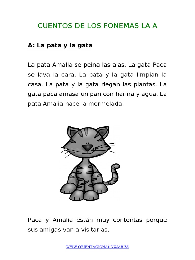 Fonema A Cuento | PDF