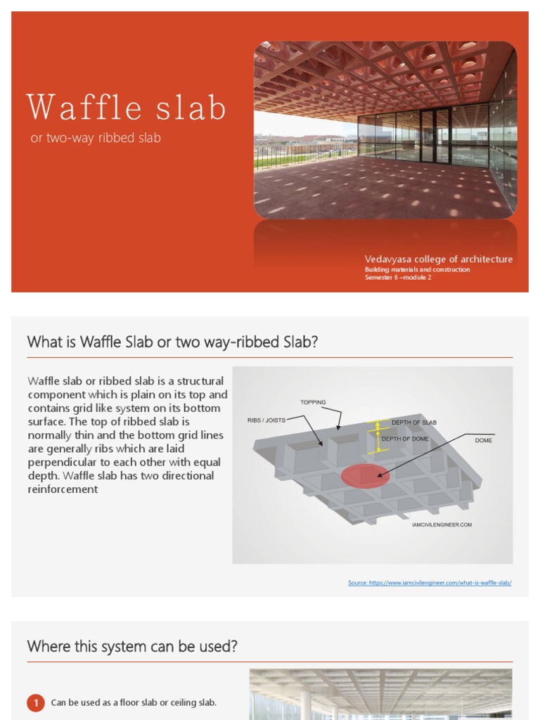 Waffle Slab | PDF | Building | Economic Sectors