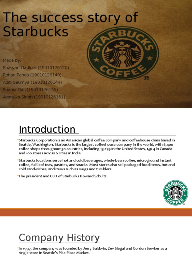 The Success Story of Starbucks | PDF | Starbucks | Coffee
