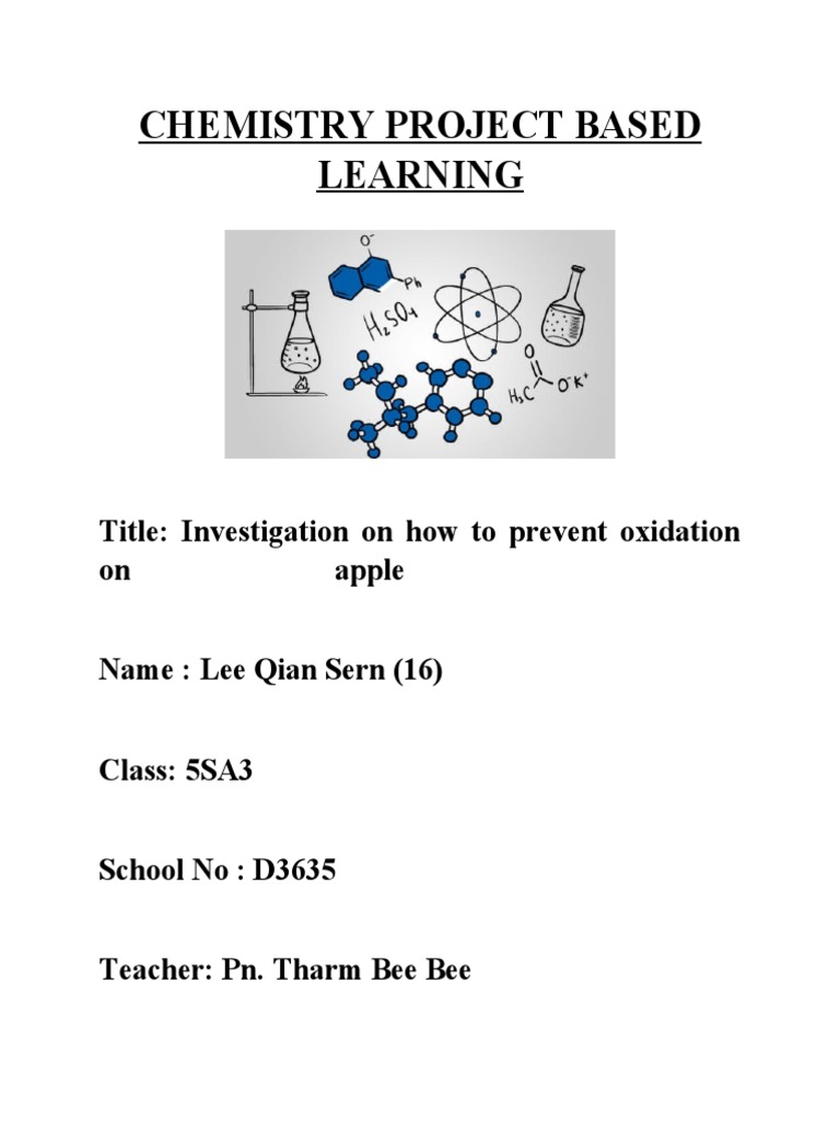 PBL Chemistry | PDF | Enzyme | Chemistry