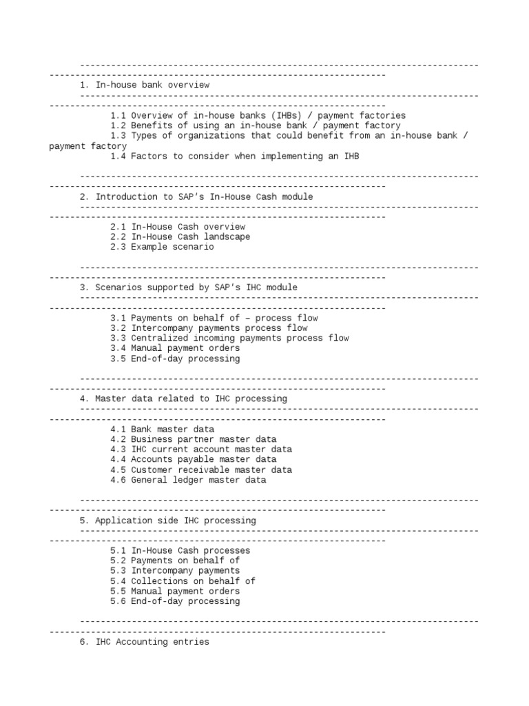 Sap Ihc - S4 | PDF | Accounts Payable | Payments