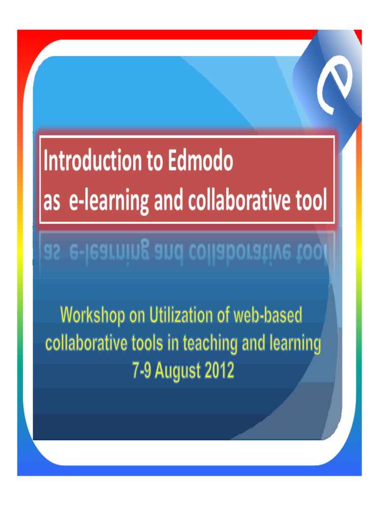 Intro Edmodo PDF | PDF | Internet | Computing