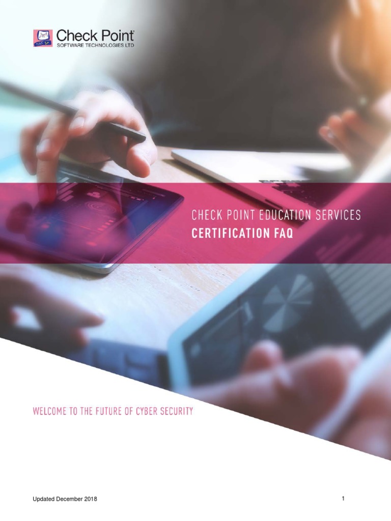 Check Point Certification PDF | PDF | Certification | Test (Assessment)