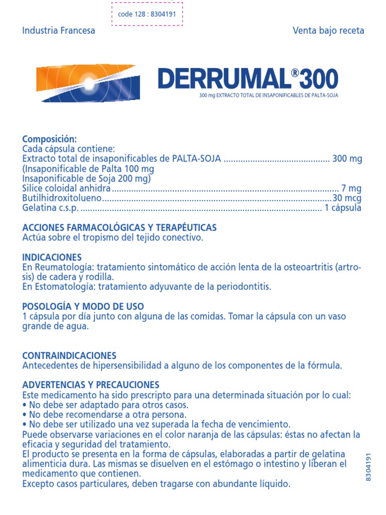 Prosp DERRUMAL OK Def Expanscience | PDF | Medicamentos con receta | Drogas