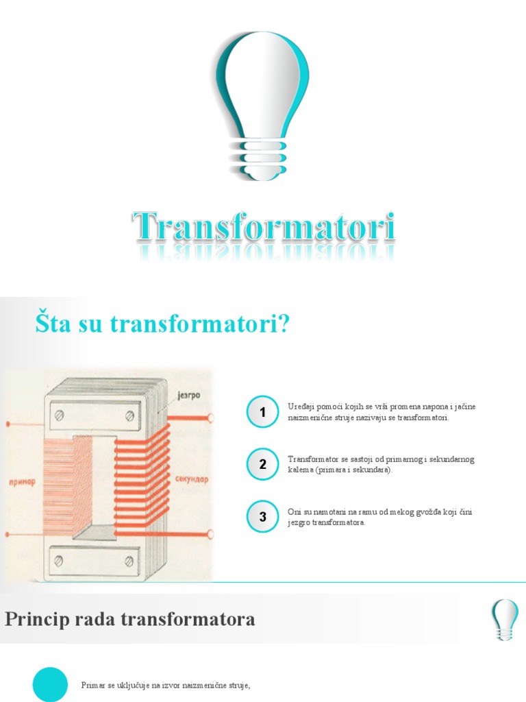 Transformatori | PDF