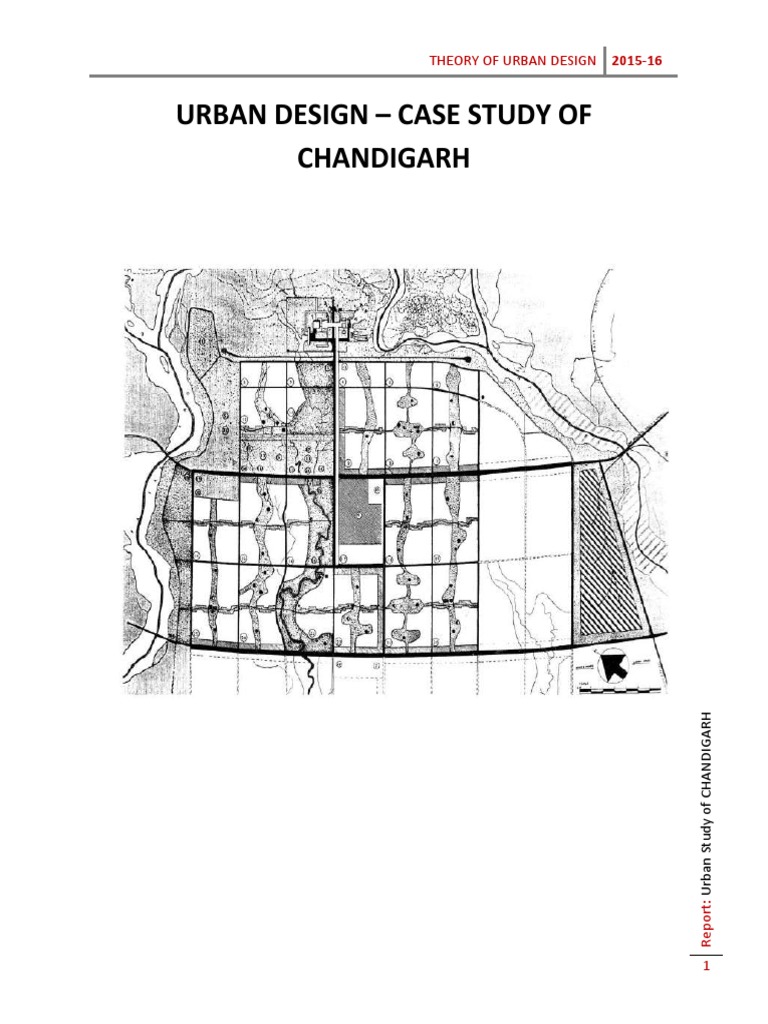 Chandigarh Urban Design Case Study | PDF | Street | Traffic