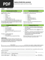 DBPR Food Employee Reporting Agreement | PDF | Foodborne Illness ...
