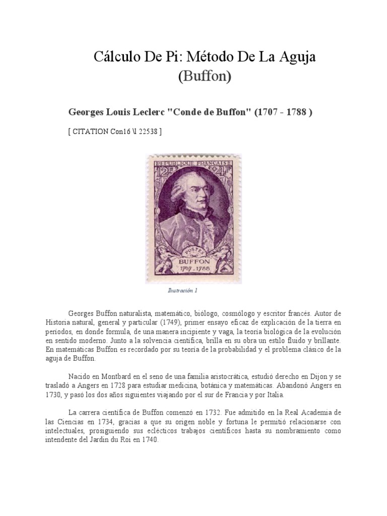 BUFFON | PDF | Epistemología | Science