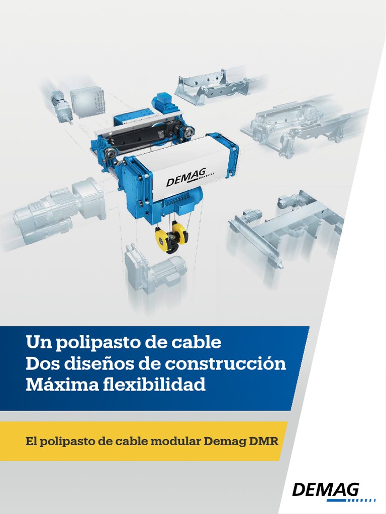 DEMAG Catalogo Polipasto | PDF | Diseño | Logística