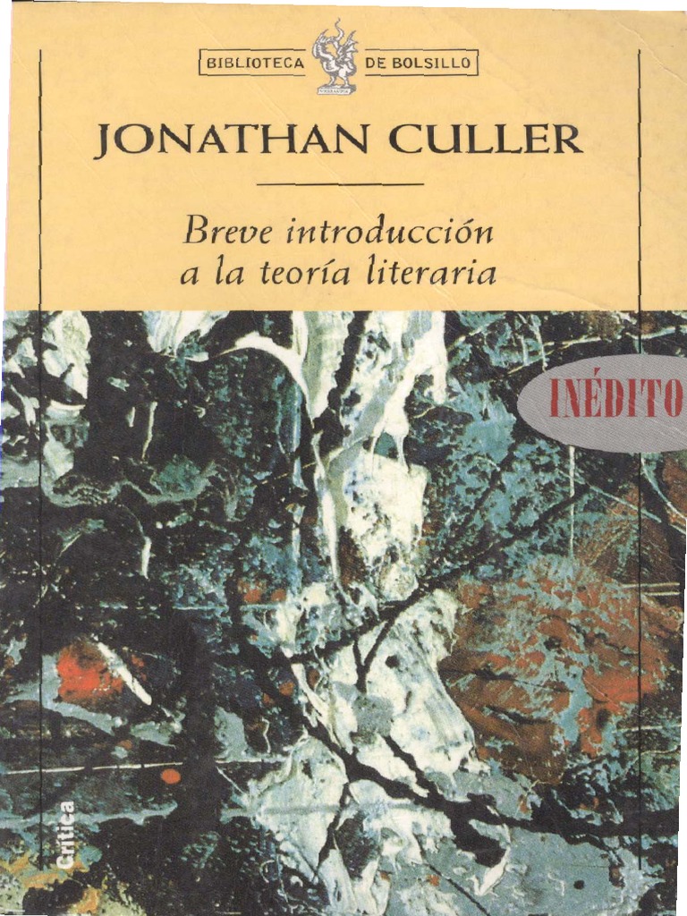 Breve Introduccion A La Teoria - Jonathan Culler | PDF | Estética ...