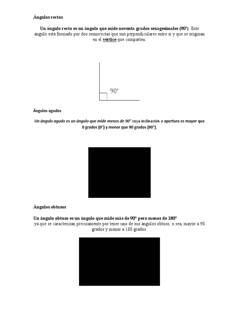 Ángulos Rectos | PDF