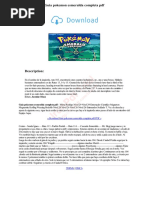 Guia Pokémon Reloaded | PDF | Pokémon