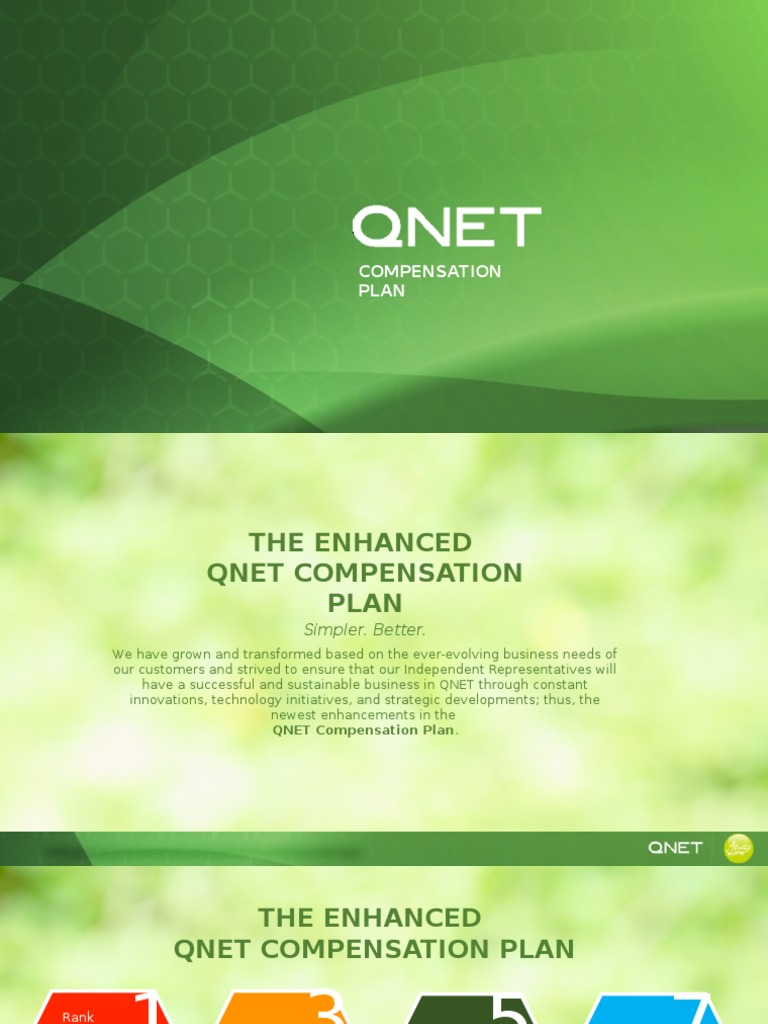 QNET Compensation Plan Enhancements 13jul EN - PPSX | PDF | Economies ...