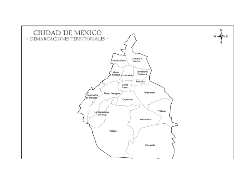 Mapa CDMX | PDF