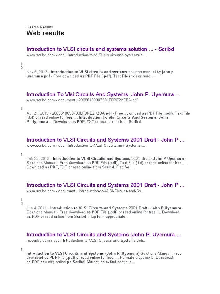VLSI Design Books | PDF | Scribd | Integrated Circuit