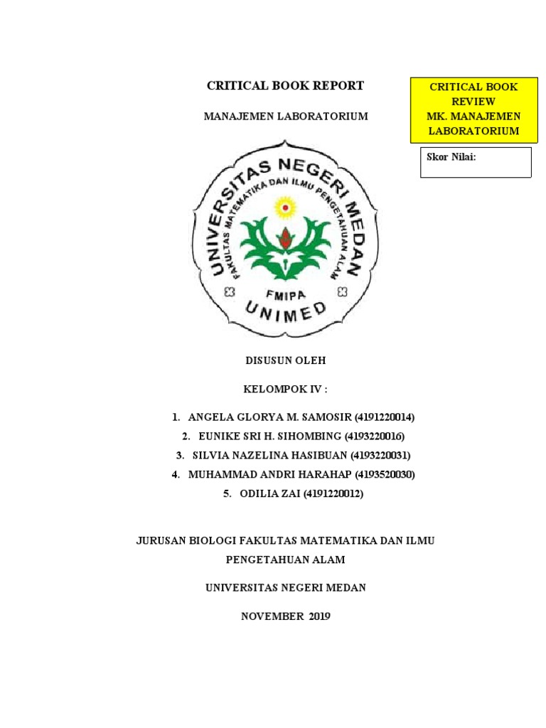 CBR Manajemen Laboratorium | PDF