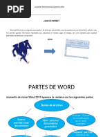 Las Partes de Word 2025 | PDF | Ventana (informática) | Microsoft Word