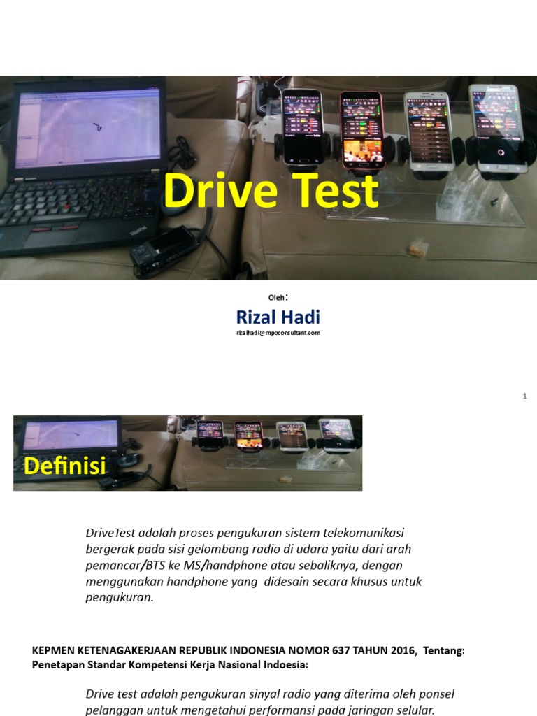 Trainning TEMS Untuk Sertifikasi Drive Tester | PDF | Information Age ...