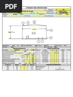 Storage Tank Specification Sheet | PDF | Nozzle | Pressure